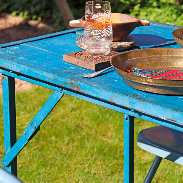 Blue Vintage Table | Kitchen Table | Dining Table
