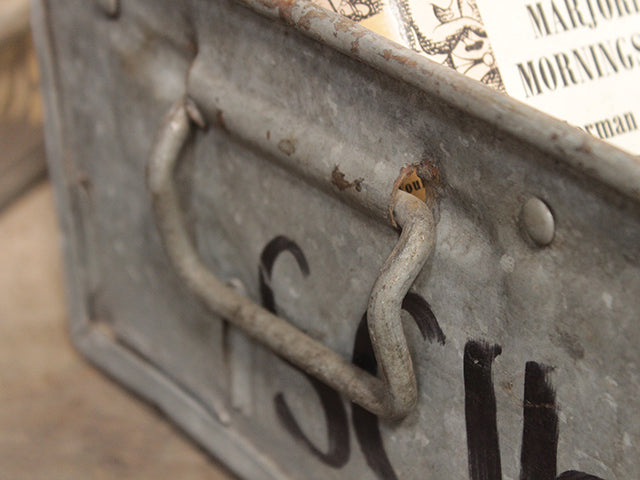 Vintage Stackable Industrial Tote Tins | Scaramanga