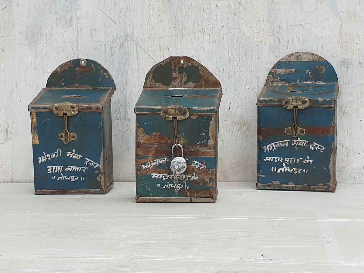 Yellow Money Box| Vintage Container | Scaramanga