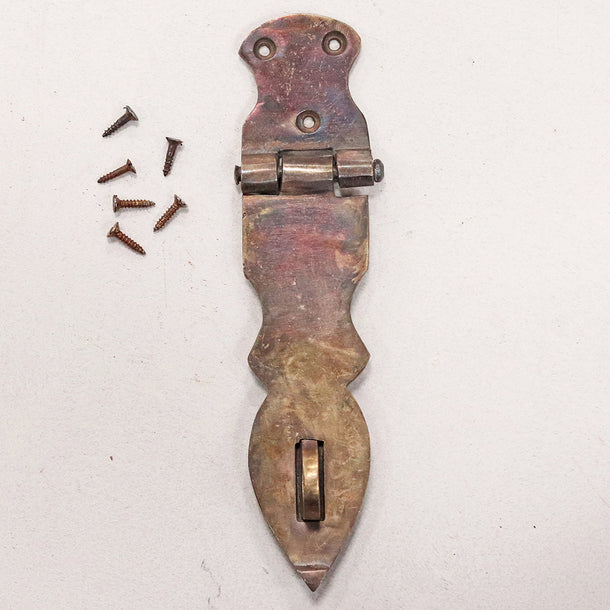 XXL Brass Hasp and Staple | Scaramanga