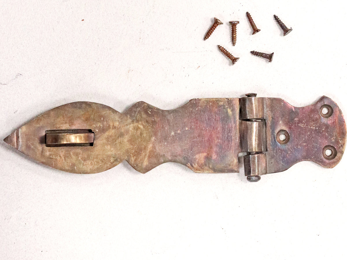 XXL Brass Hasp and Staple | Scaramanga