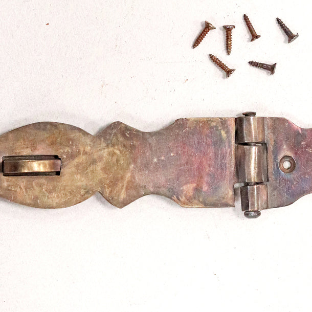 XXL Brass Hasp and Staple | Scaramanga