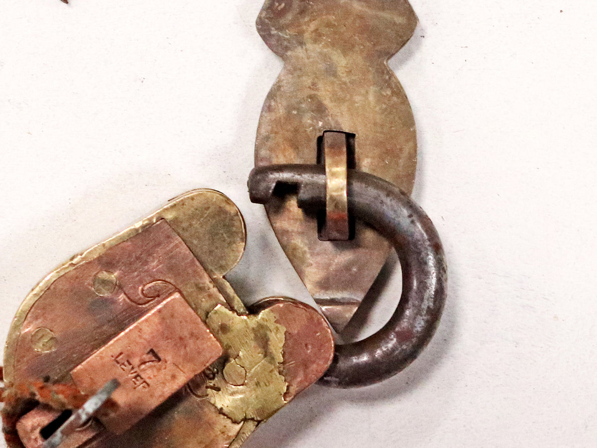 XXL Brass Hasp and Staple | Scaramanga