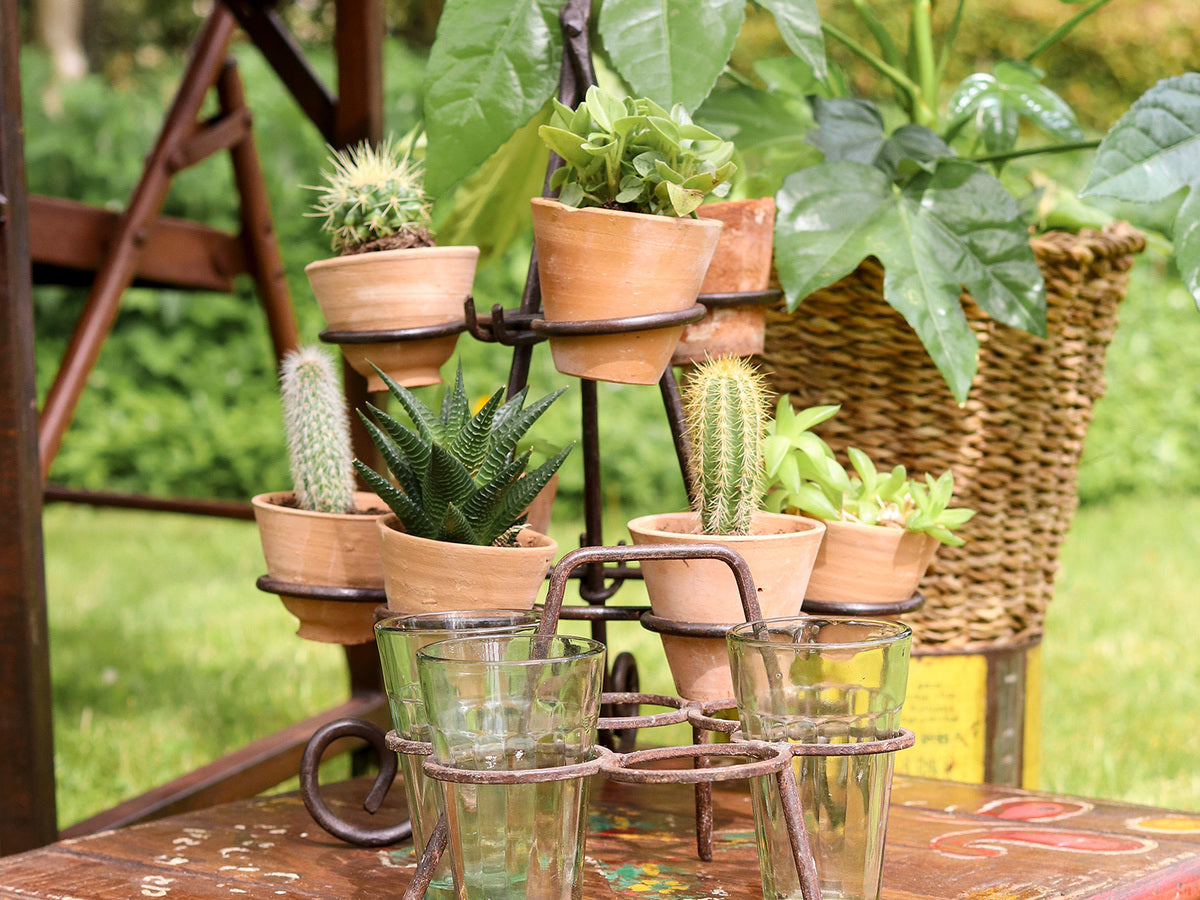 Iron Pot Display Stand - Small - Pot Display