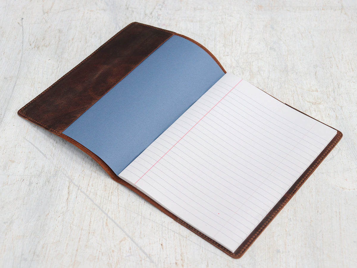 Leather Notebook Cover and Notebooks By Scaramanga