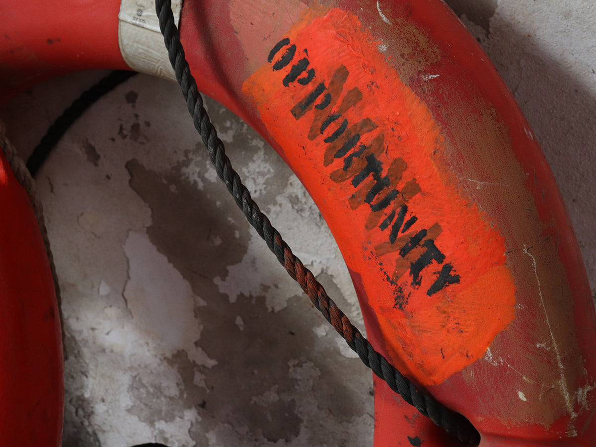 Old Life Ring - Vintage Life Ring