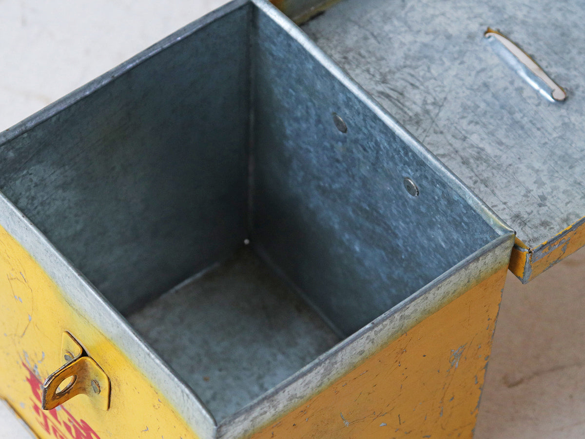 Old Yellow Money Box