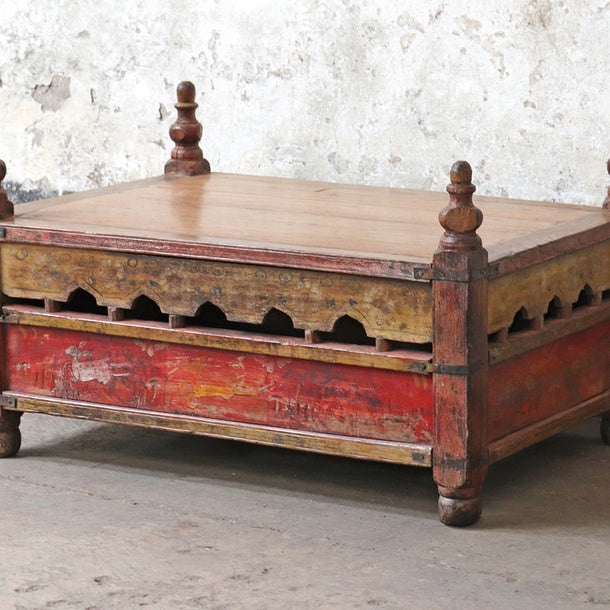 Vintage Jhula Coffee Table | Home storage | Scaramanga